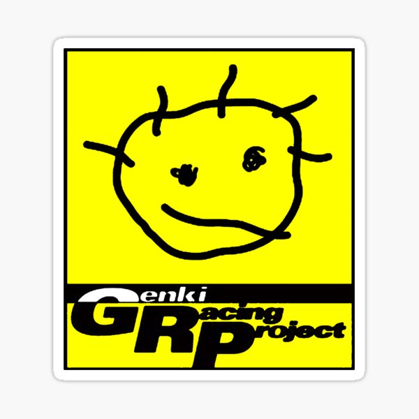 "GENKI - Racing Project" Sticker for Sale by matxanhxao | Redbubble