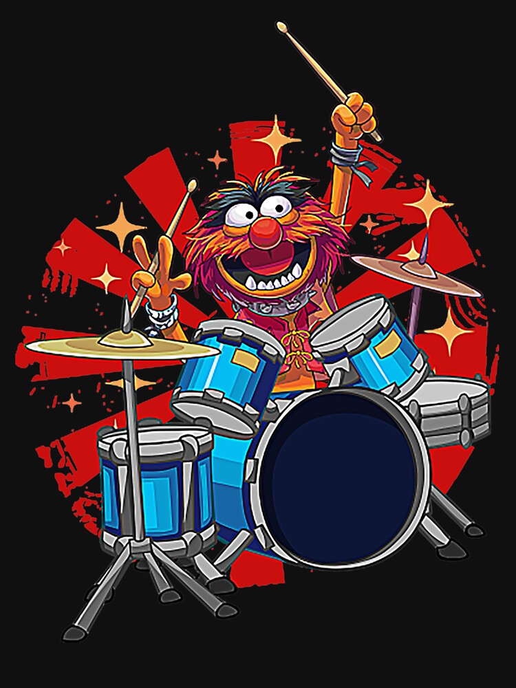 "Animal Drummer The Muppets Show T-Shirt" Essential T-Shirt by ...