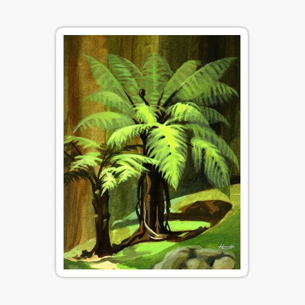 "Tree Ferns Darwin" Sticker for Sale by junglequeen | Redbubble
