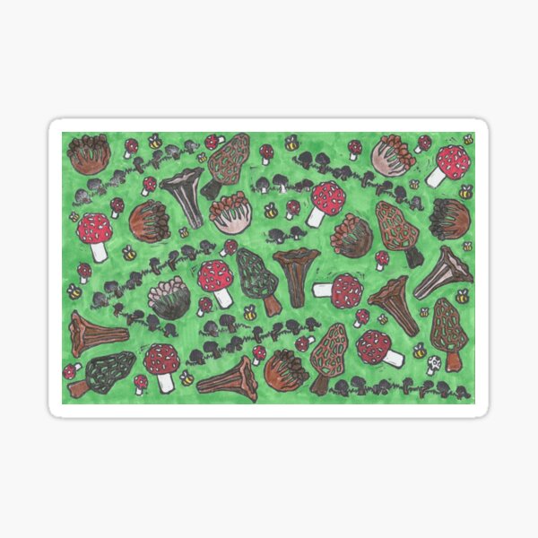 "Nature shade" Sticker for Sale by JackieFrost13 | Redbubble