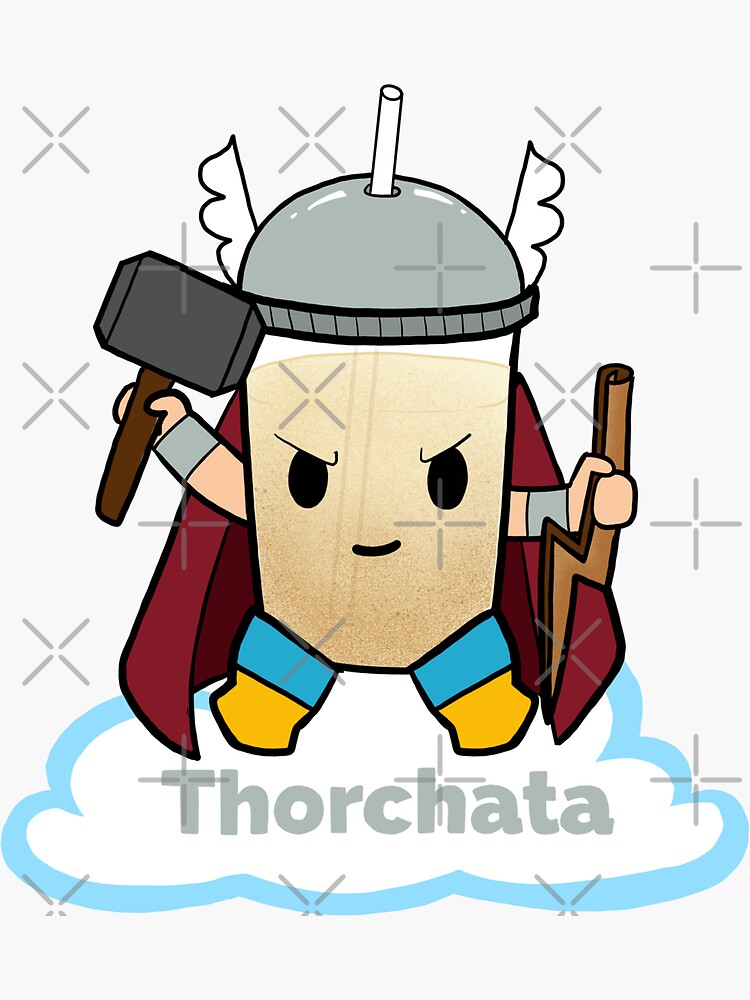"Funny Latino Thorchata horchata drink Rice Drink" Sticker for Sale by ...