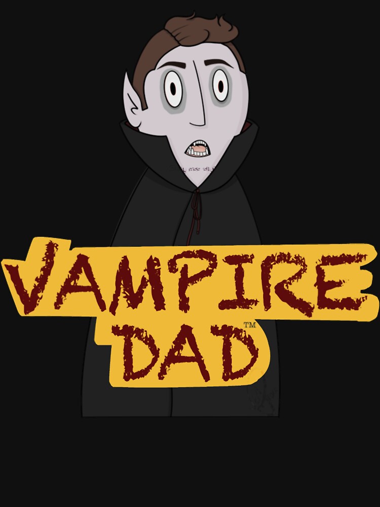 "Vampire dad Long " Essential T-Shirt for Sale by BilesKamoni | Redbubble