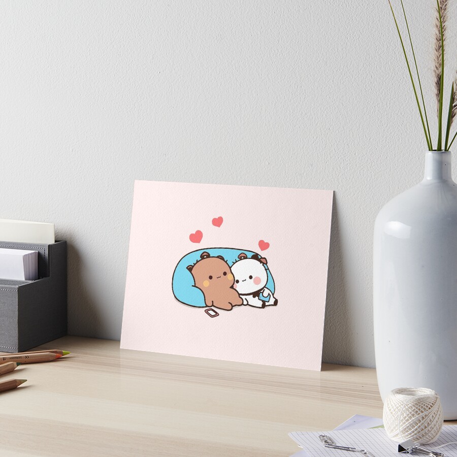 "Bubu and Dudu | Cute Bear Couple | Panda Yier | Bubu Brownie Bear ...