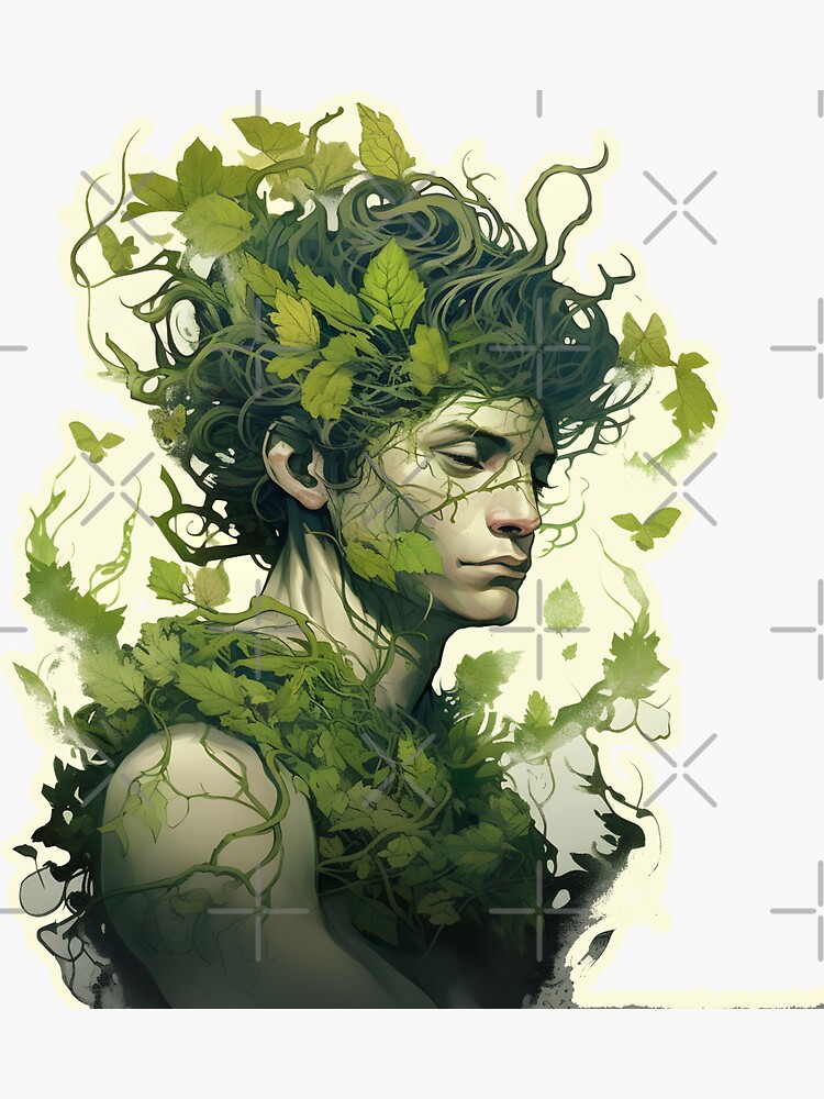 "Eladrin, The Dryad" Sticker for Sale by AnvilArtCo | Redbubble