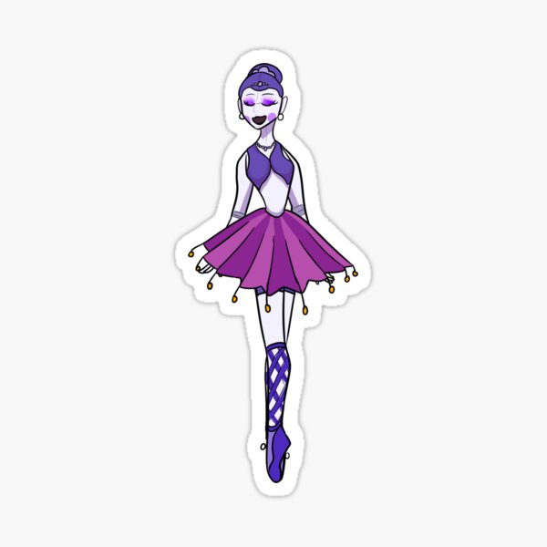 "Ballora" Sticker for Sale by Dragonkitty11 | Redbubble