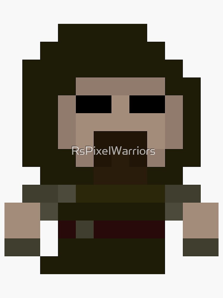 "Dark Wizard - OSRS RuneScape – Pixel character" Sticker for Sale by ...