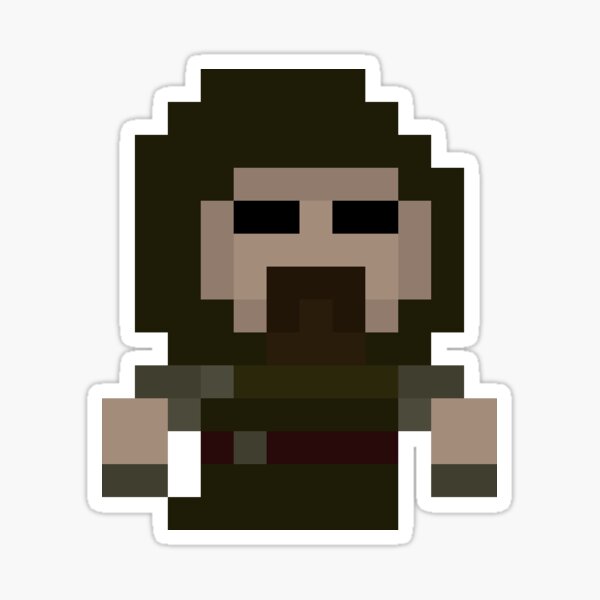 "Dark Wizard - OSRS RuneScape – Pixel character" Sticker for Sale by ...