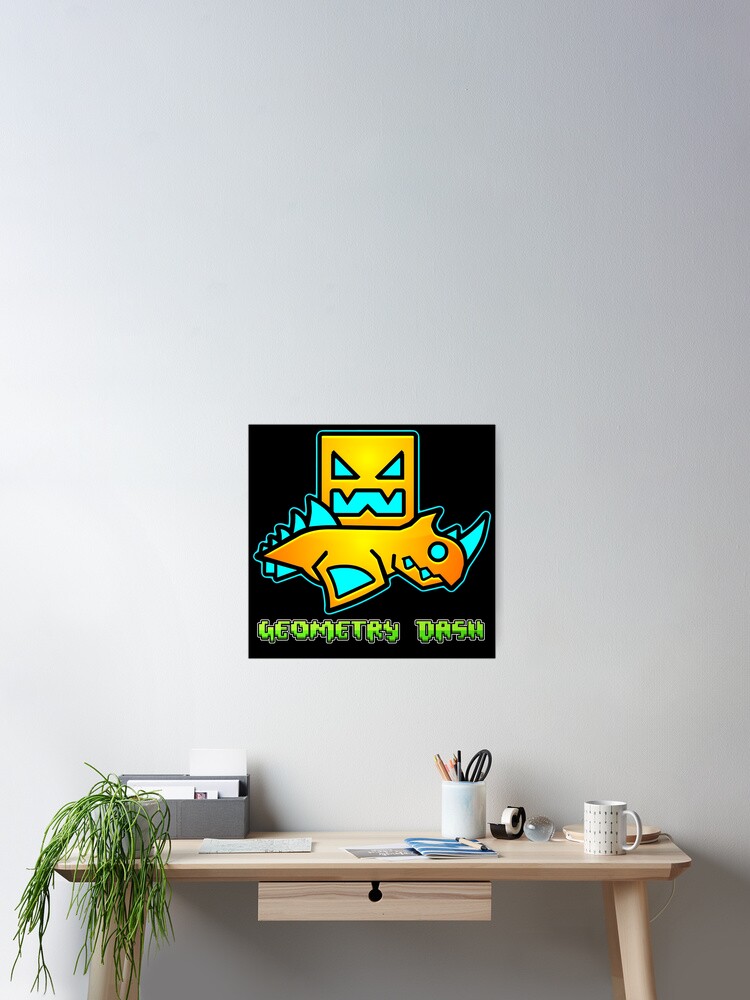 "Geometry Dash" Poster for Sale by henryhendy | Redbubble