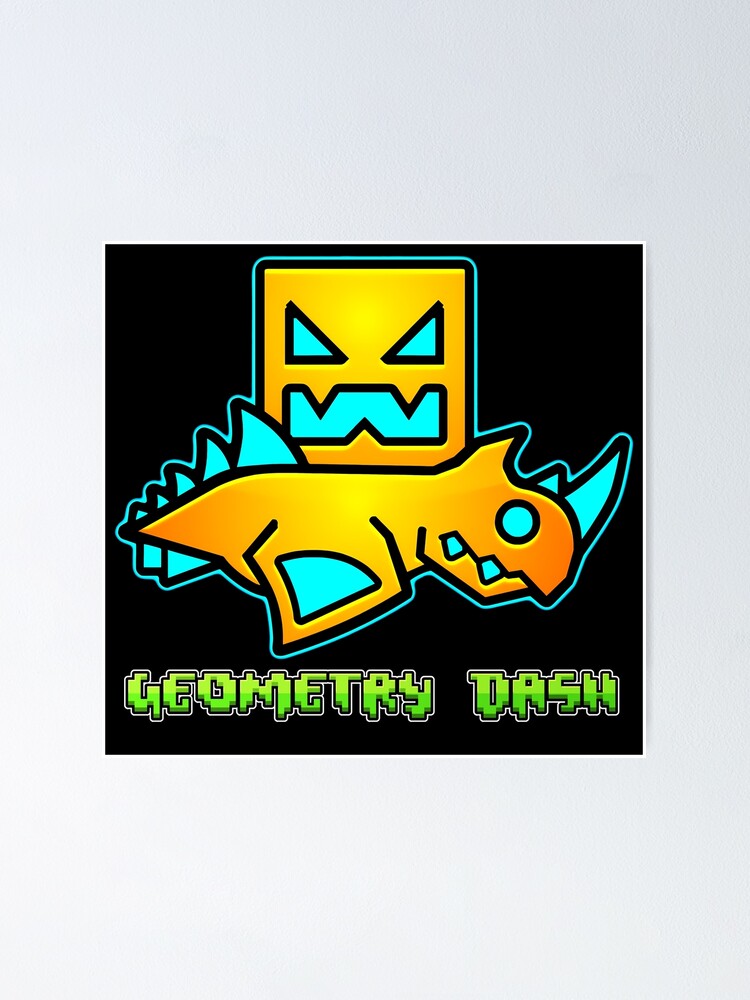 "Geometry Dash" Poster for Sale by henryhendy | Redbubble