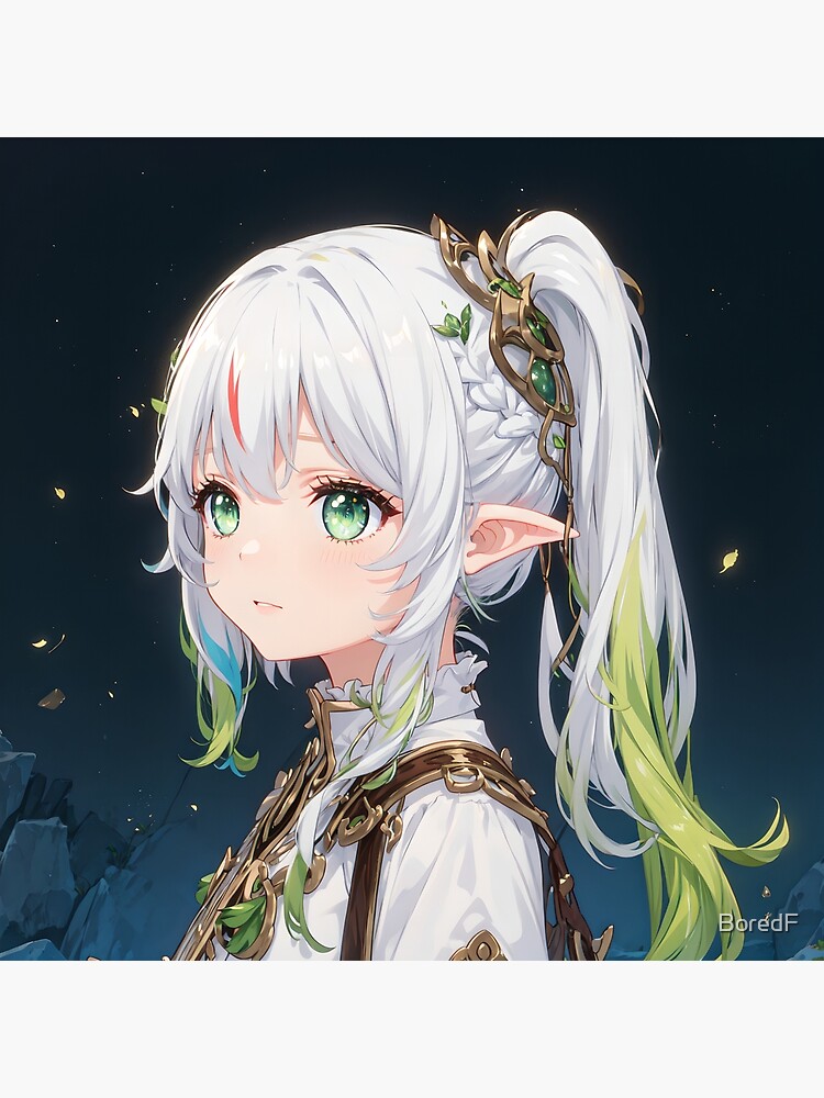 "Pastel Chibi Nahida from Genshin Impact | Nahida Cute Fan Art | Gift ...