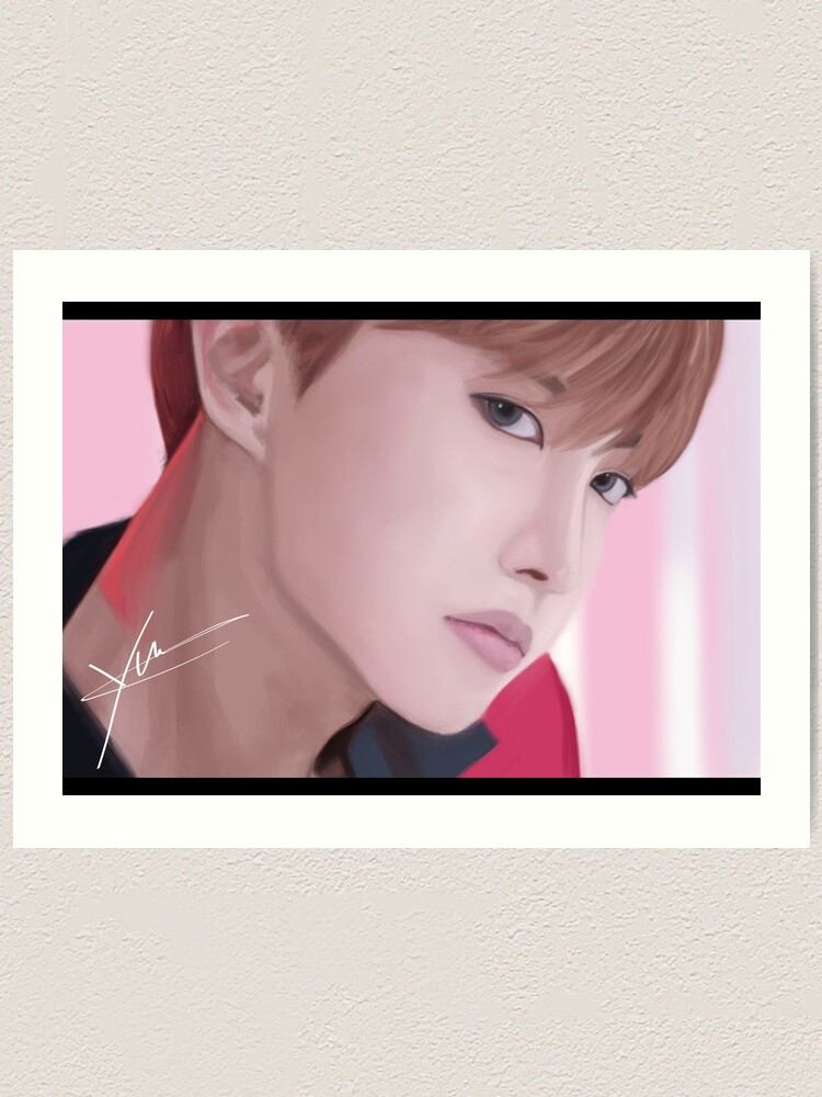 "Hoseok - DNA" Art Print for Sale by yuniizu | Redbubble