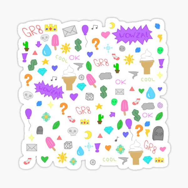 "Pastel Pop Art" Sticker for Sale by Rocket-To-Pluto | Redbubble