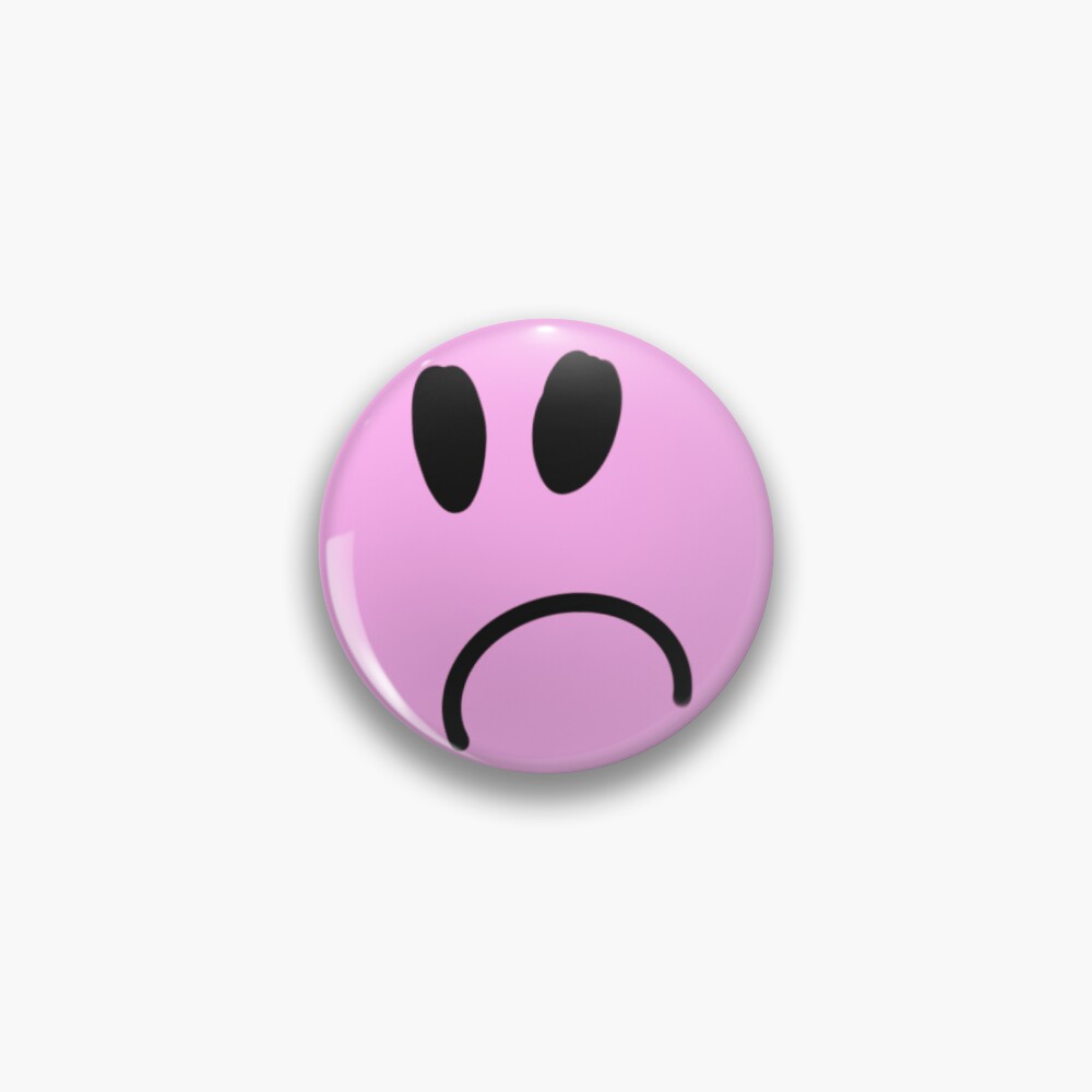 "sad face" Sticker for Sale by Chloe's Caj Stickers | Redbubble