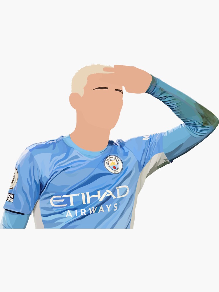 "Phil Foden " Sticker for Sale by messimanking | Redbubble