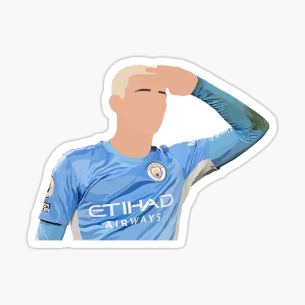 "Phil Foden " Sticker for Sale by messimanking | Redbubble