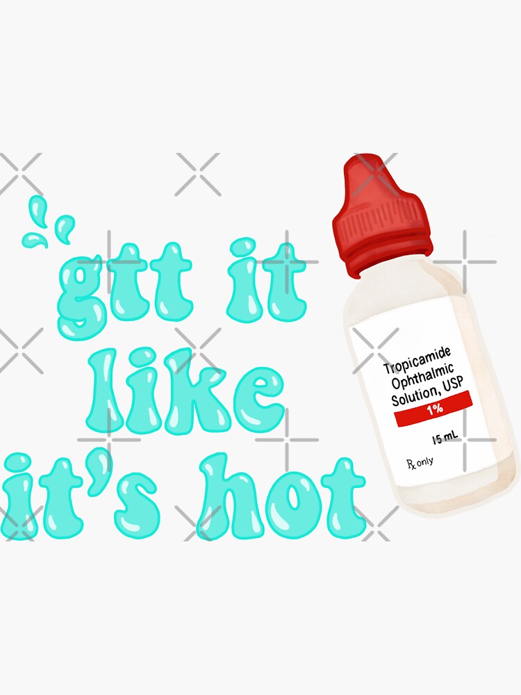 "gtt it like it’s hot" Sticker for Sale by maddiedanielle | Redbubble