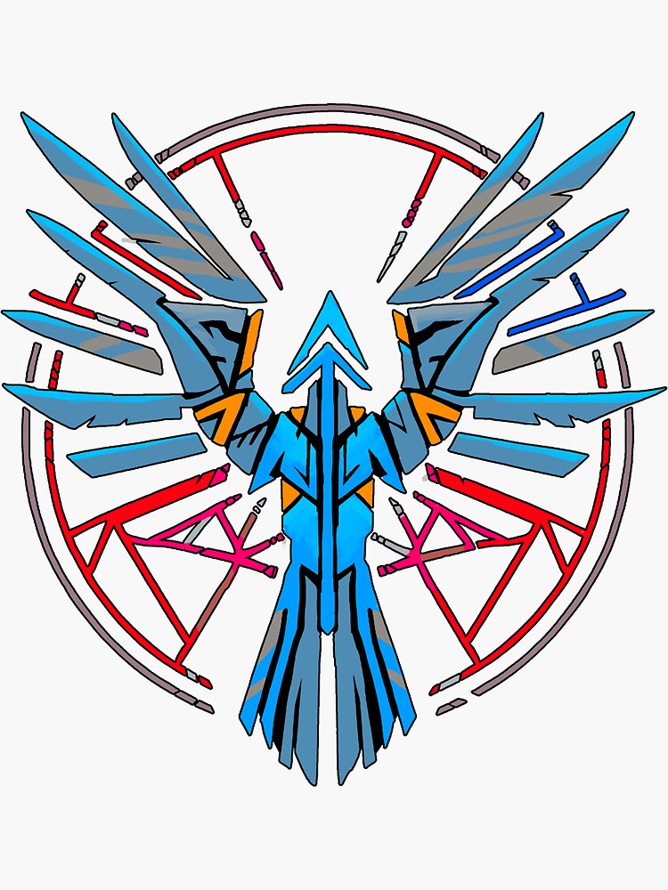 "Falcon Clan" Sticker for Sale by ChyoteDeluxe | Redbubble