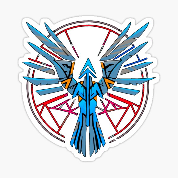 "Falcon Clan" Sticker for Sale by ChyoteDeluxe | Redbubble