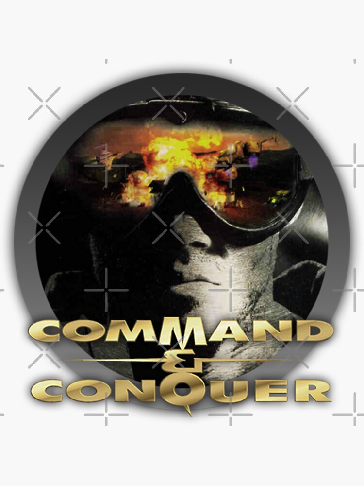 "Command and Conquer" Sticker for Sale by MammothTank | Redbubble