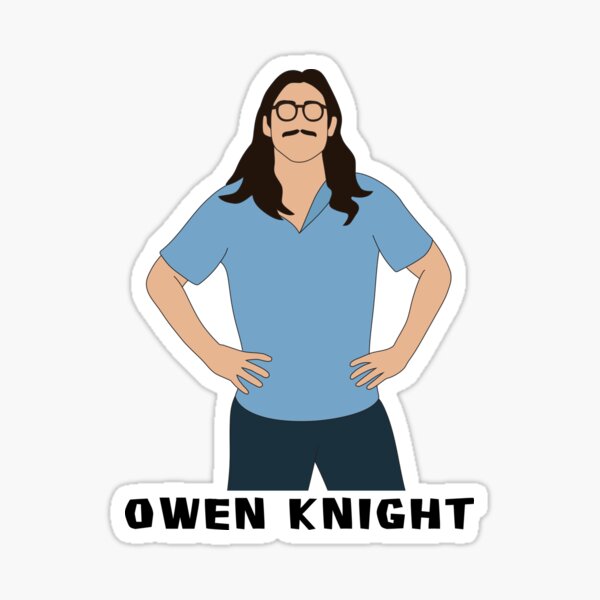 "Owen Knight" Sticker for Sale by katietedesco | Redbubble