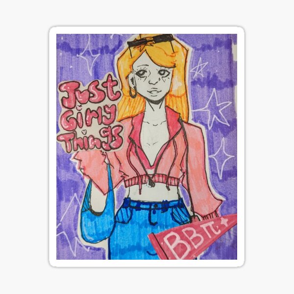 "Scene Queen Fanart" Sticker for Sale by APHMEOW06 | Redbubble