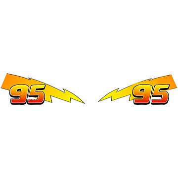 "95 Lightning " Sticker for Sale by DevonKub | Redbubble