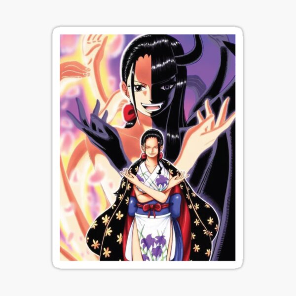 "Nico Robin" Sticker for Sale by PaulineJacob | Redbubble