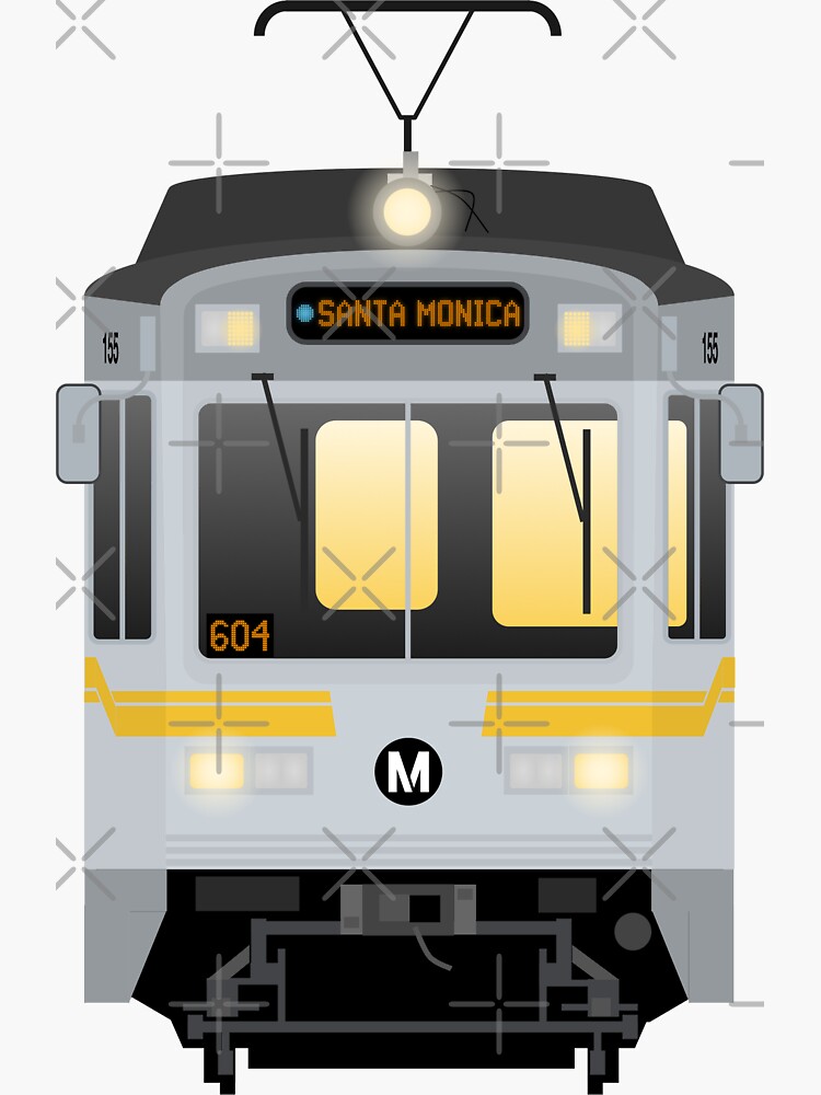 "Los Angeles Metro Rail Nippon Sharyo P865/P2020 Train (Expo Silver ...