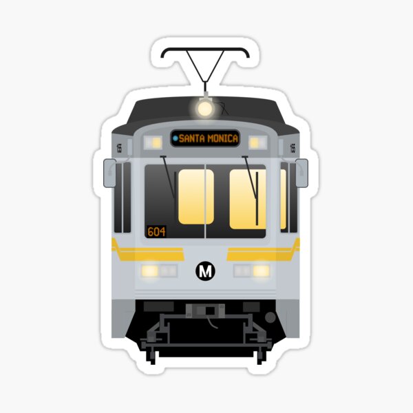 "Los Angeles Metro Rail Nippon Sharyo P865/P2020 Train (Expo Silver ...