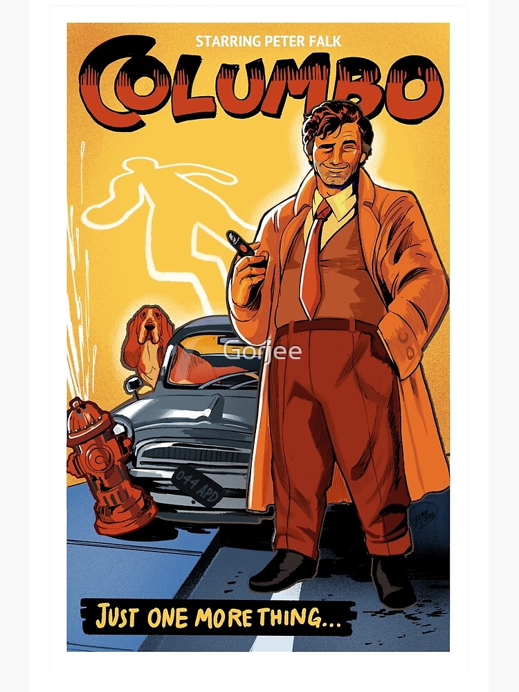 "Columbo - Vintage Mockup Poster" Poster for Sale by Gorjee | Redbubble
