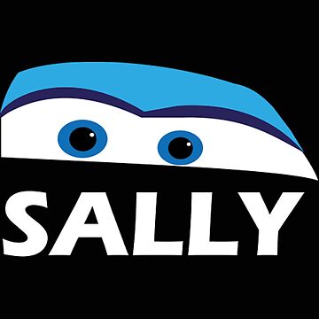 "Sally Cars " Sticker for Sale by TevinTreu | Redbubble