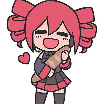 "Teto Loves Bread Chibi" Sticker for Sale by MilksGoods | Redbubble