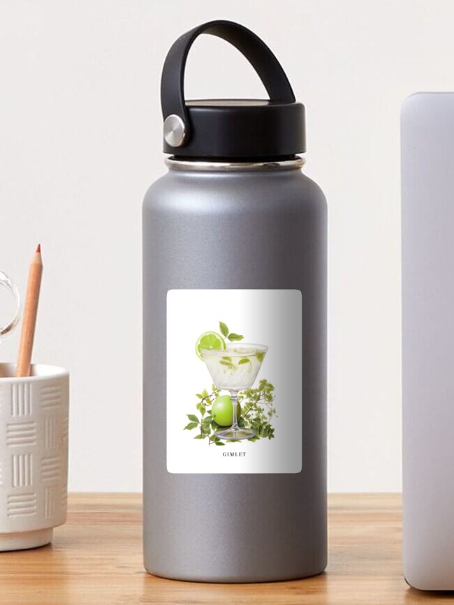 "Gimlet Cocktail" Sticker for Sale by MajesticBeasts | Redbubble