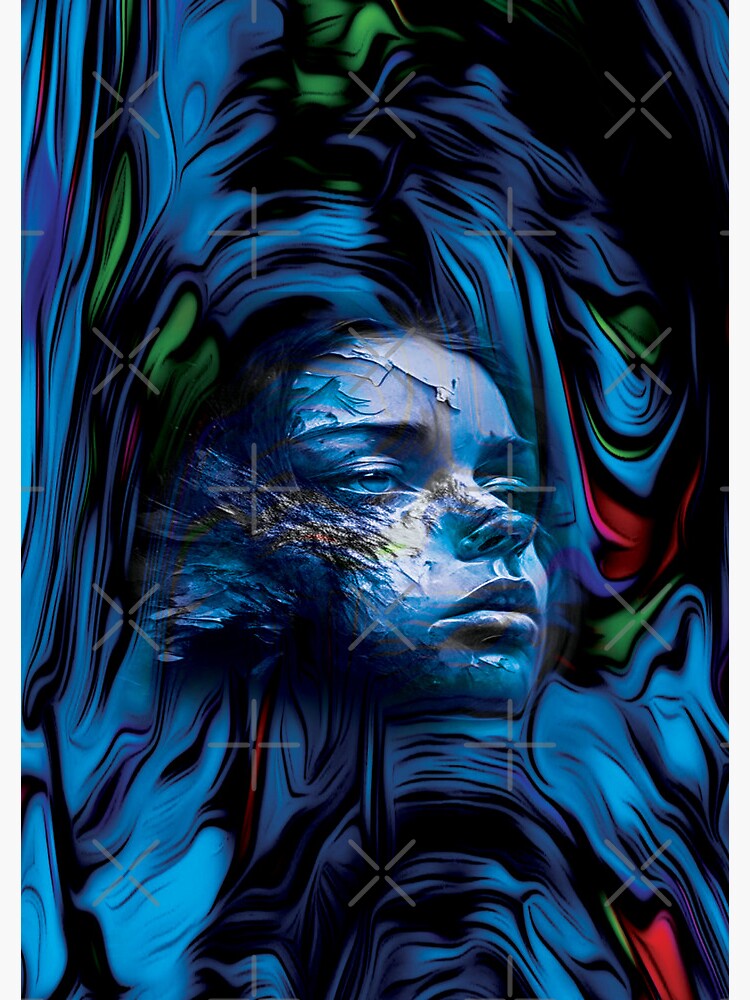 Emotional Paintings Elegant Painting Art Deep Emotional Pain" Journal