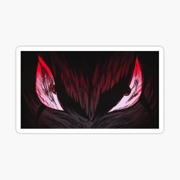 "Devilman Crybaby Epic Devil Eyes Design " Sticker by AestheticKiwi ...