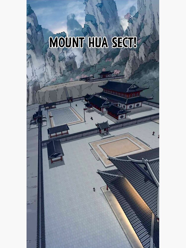 "Mount Hua Sect" Sticker for Sale by JollyLee | Redbubble