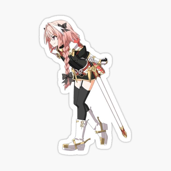 "SAO Astolfo" Sticker for Sale by sashwho | Redbubble