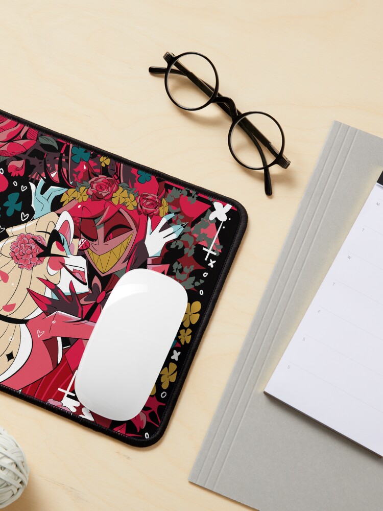 Charlie And Alastor Hazbin Hotel Mouse Pad, Hazbin Hotel Decor sold by ...