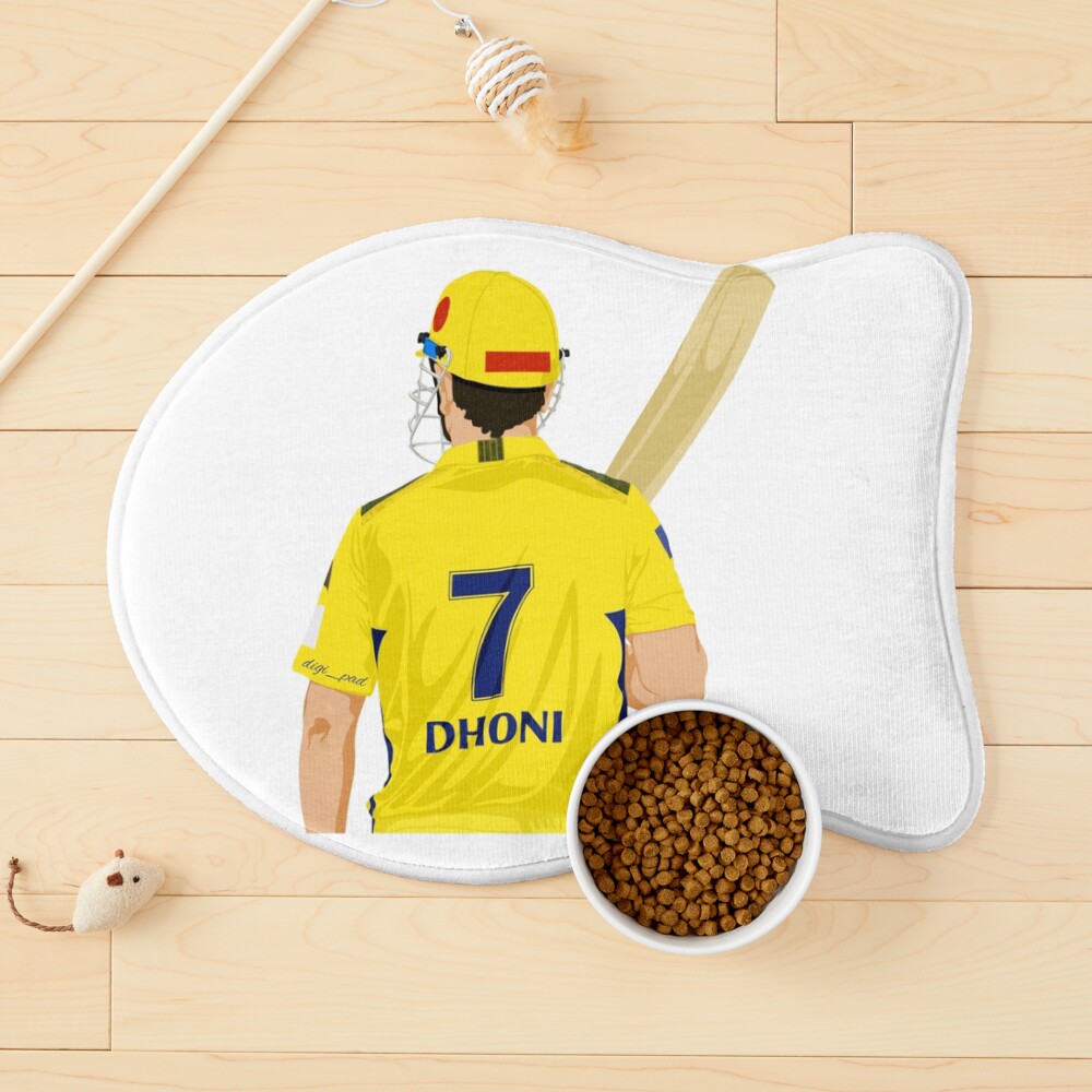 "MS Dhoni" Sticker for Sale by AyushkaAgarwal | Redbubble