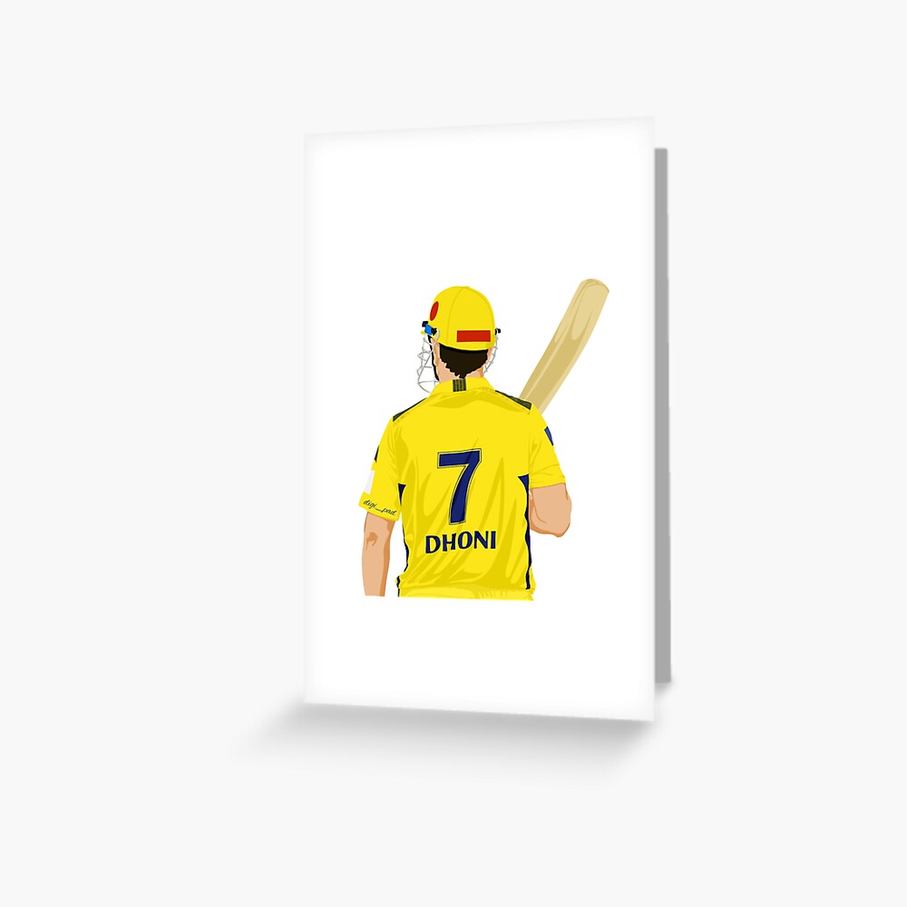 "MS Dhoni" Sticker for Sale by AyushkaAgarwal | Redbubble