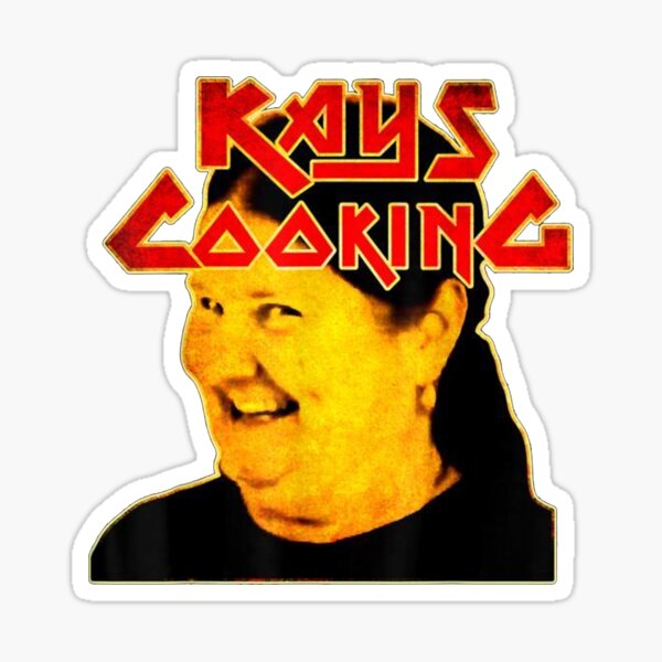 "Kays Cooking Merch Kays Cooking" Sticker for Sale by awaldrope | Redbubble