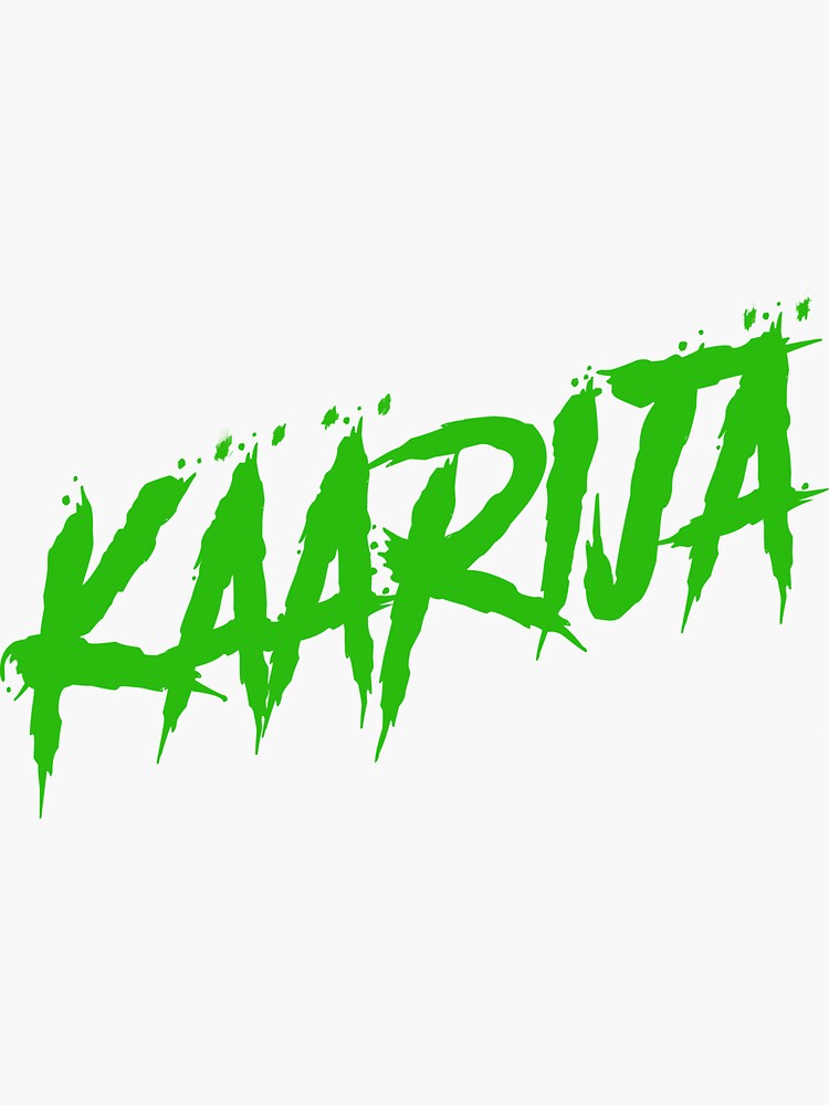 "Käärijä logo" Sticker for Sale by PaPuFi | Redbubble