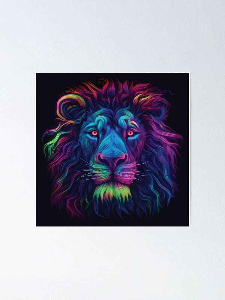 Neon Poster Print