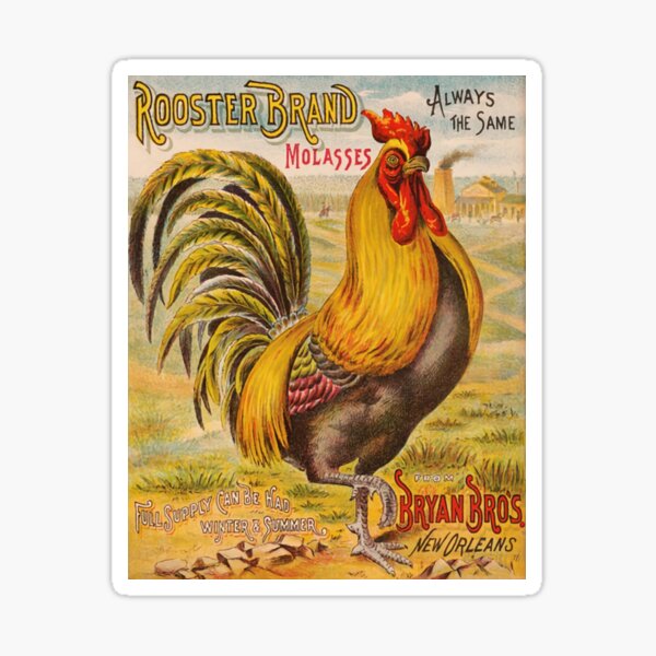 "Fighting Rooster" Sticker for Sale by mikeschwenk26 | Redbubble