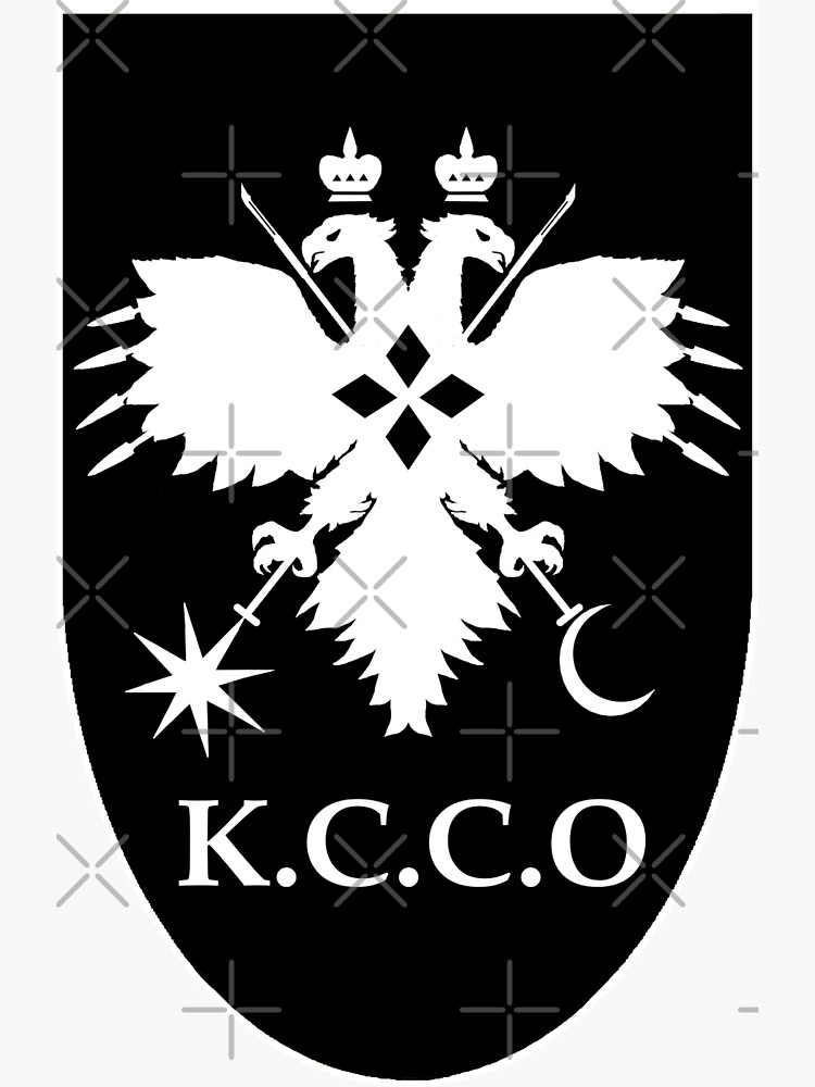"Girls Frontline - KCCO Logo (Redesigned, Standard Colors)" Sticker for ...