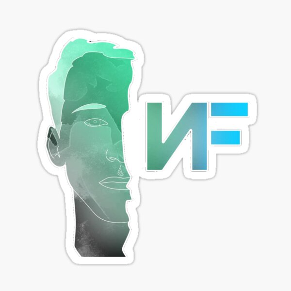 "NF is an American rapper artist and songwriter " Sticker for Sale by ...