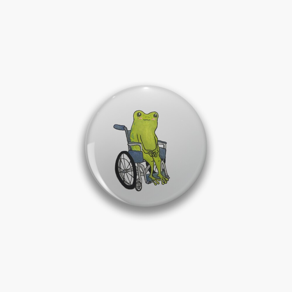 "Disabled Frog, Cute kawaii, Wheelchair user, wheelchair, chronic ...
