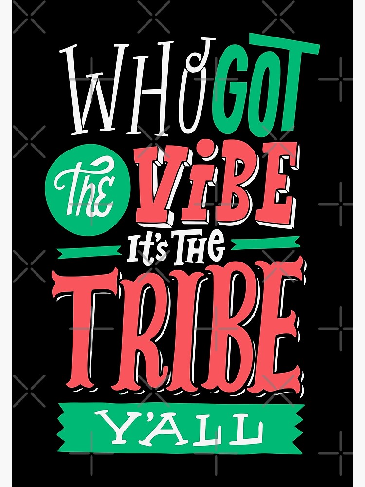 "Vibe Tribe" Canvas Print for Sale by BeArts | Redbubble