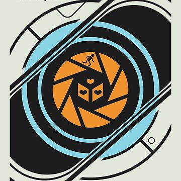 "PORTAL Retro-Movie styled Poster" Poster for Sale by ToastyGhostey ...