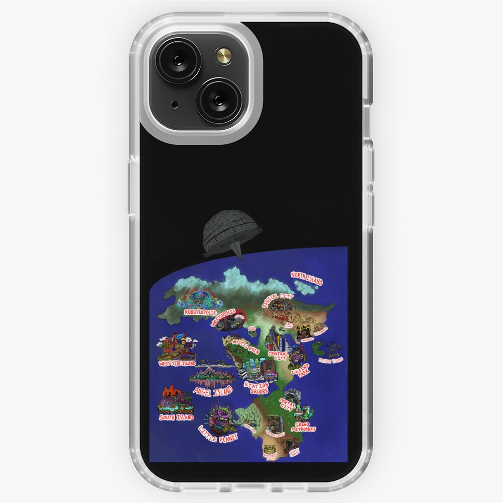 "Sonic World Map" Sticker for Sale by BatteryBatty | Redbubble